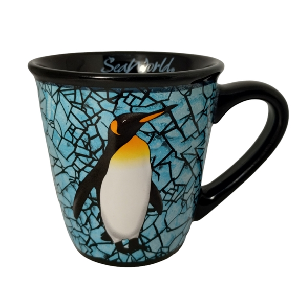Sea World | Dining | Seaworld Shamushop Penguins Coffee Mug Mosiac Ice ...